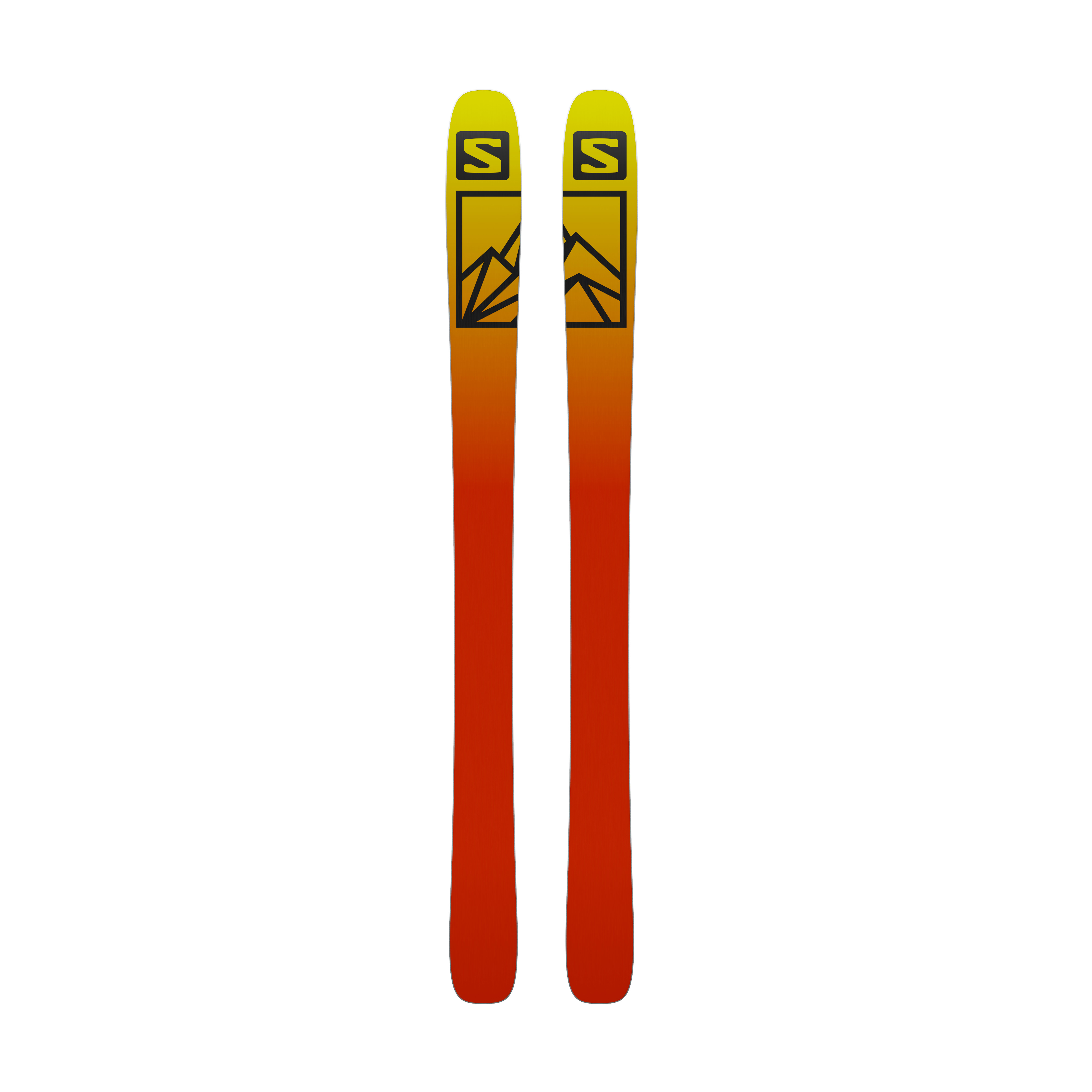 SALOMON 2021 22 Qst 106 Oil Green Orange