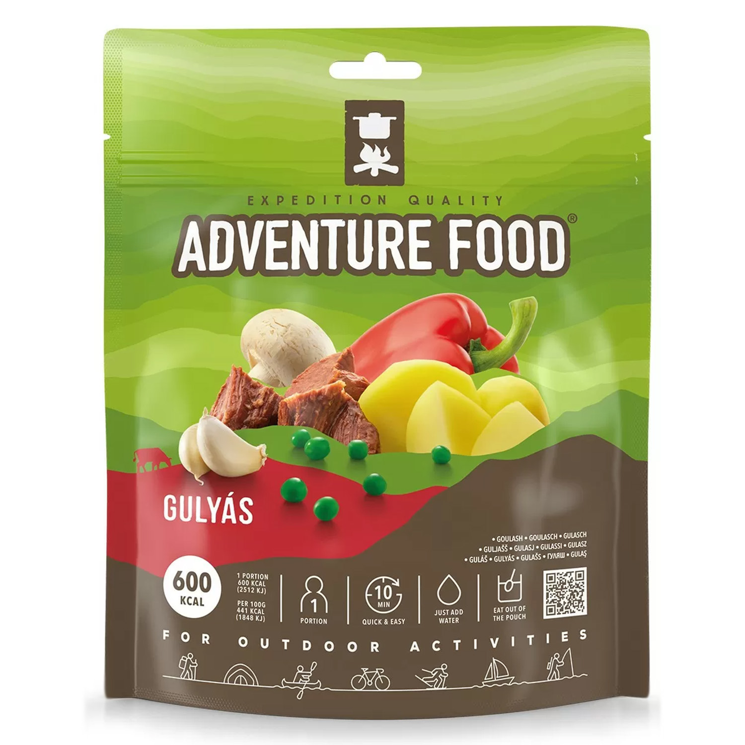 Туристическое питание Adventure Food Картофель с говядиной и специями ...