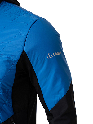 Куртка беговая Loeffler Hooded Hybrid Alex PL60 Marin – купить по цене ...