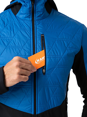 Куртка беговая Loeffler Hooded Hybrid Alex PL60 Marin – купить по цене ...