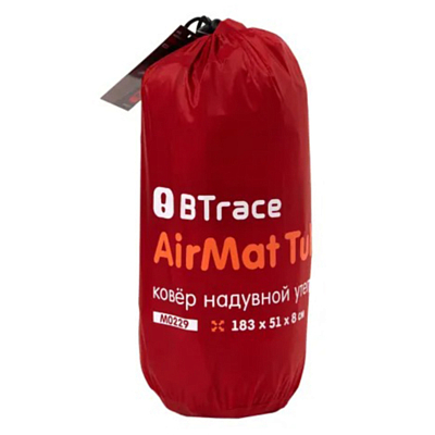 Коврик надувной BTrace AirMat Tube Красный – купить по цене 6870 руб, магазин «Кант»