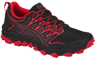 XC Asics 2019 Gel FujiTrabuco 7 red snapper black 5558