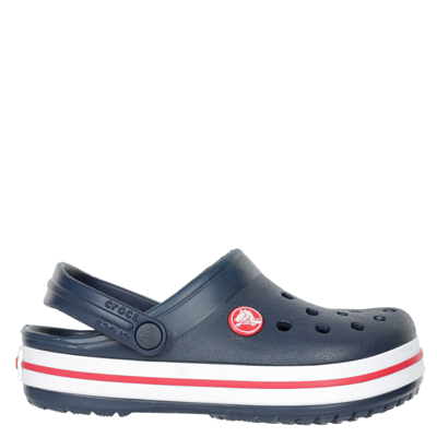 Crocs blue and red store