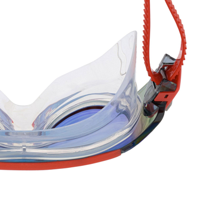 Полумаска для плавания TYR Tidal Wave Mirrored Swim Mask Красный ...