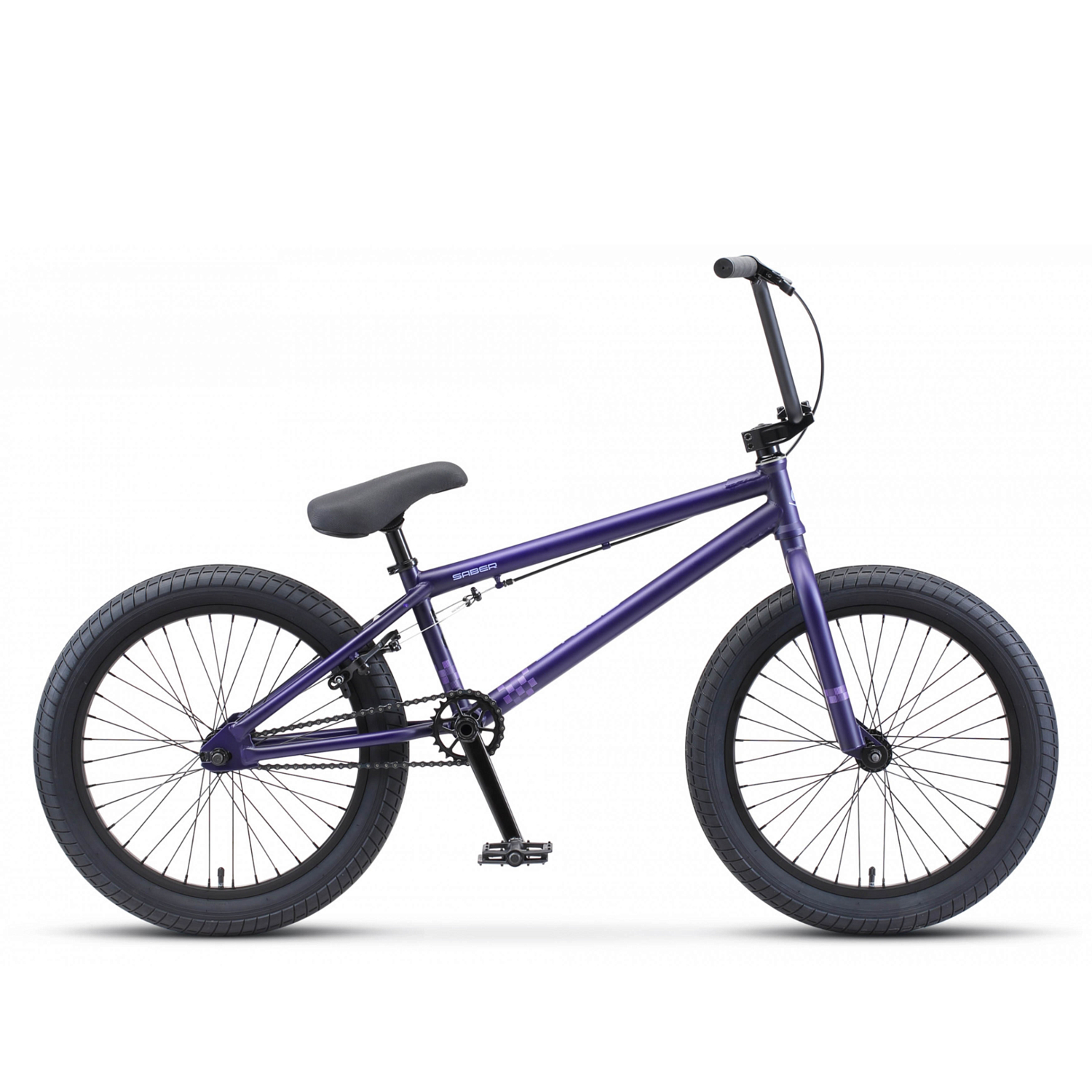 Купить Велосипед Stels Saber 20 V020 2024 Фиолетовый: цена 23710 руб ...
