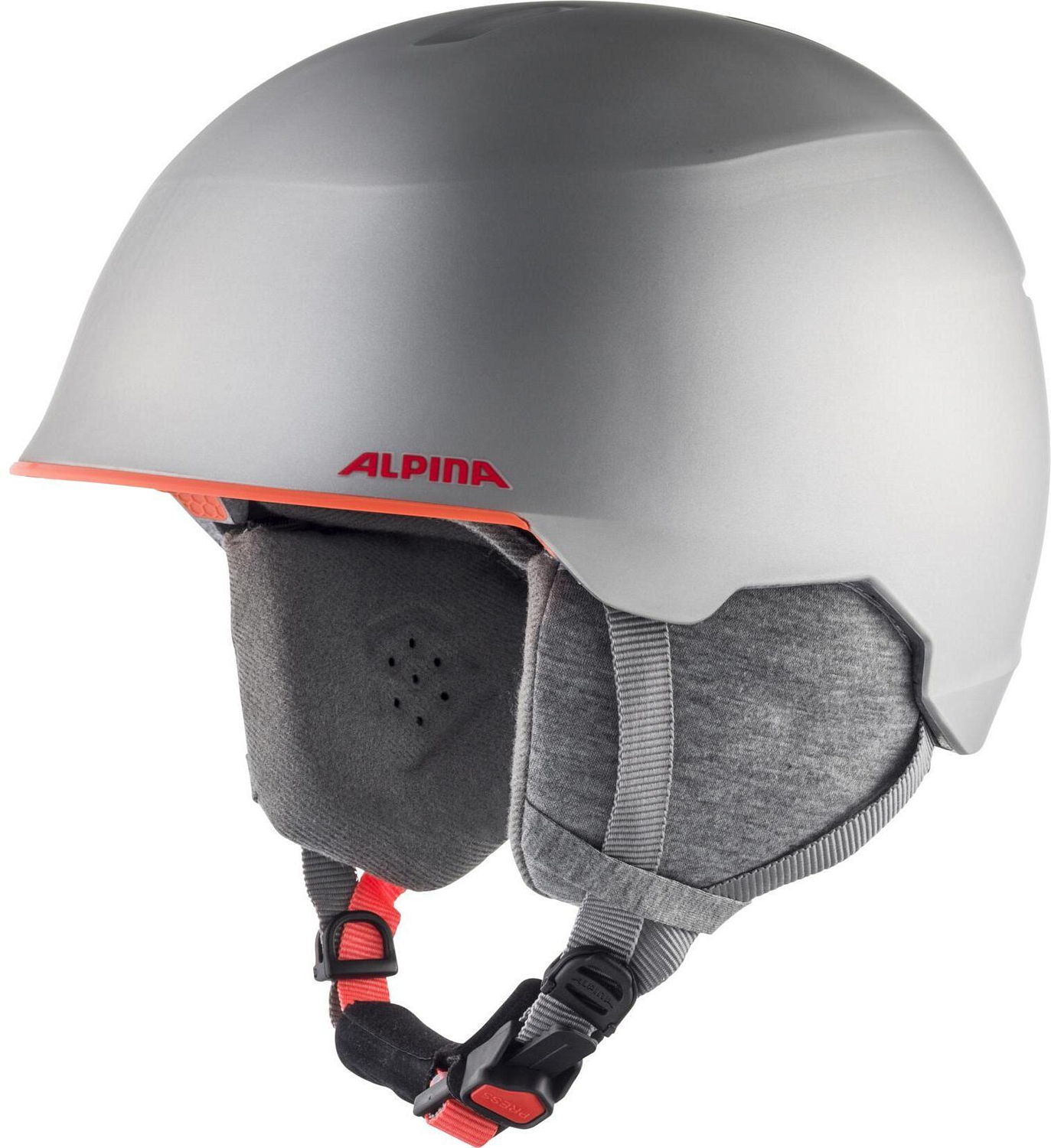 Шлем детский ALPINA Maroi Jr Silver/Flamingo Matt