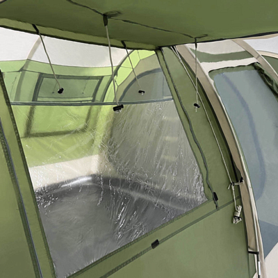 Палатка кемпинговая BTrace BigTeam 4 Зеленый – купить по цене 27192 руб, магазин «Кант»