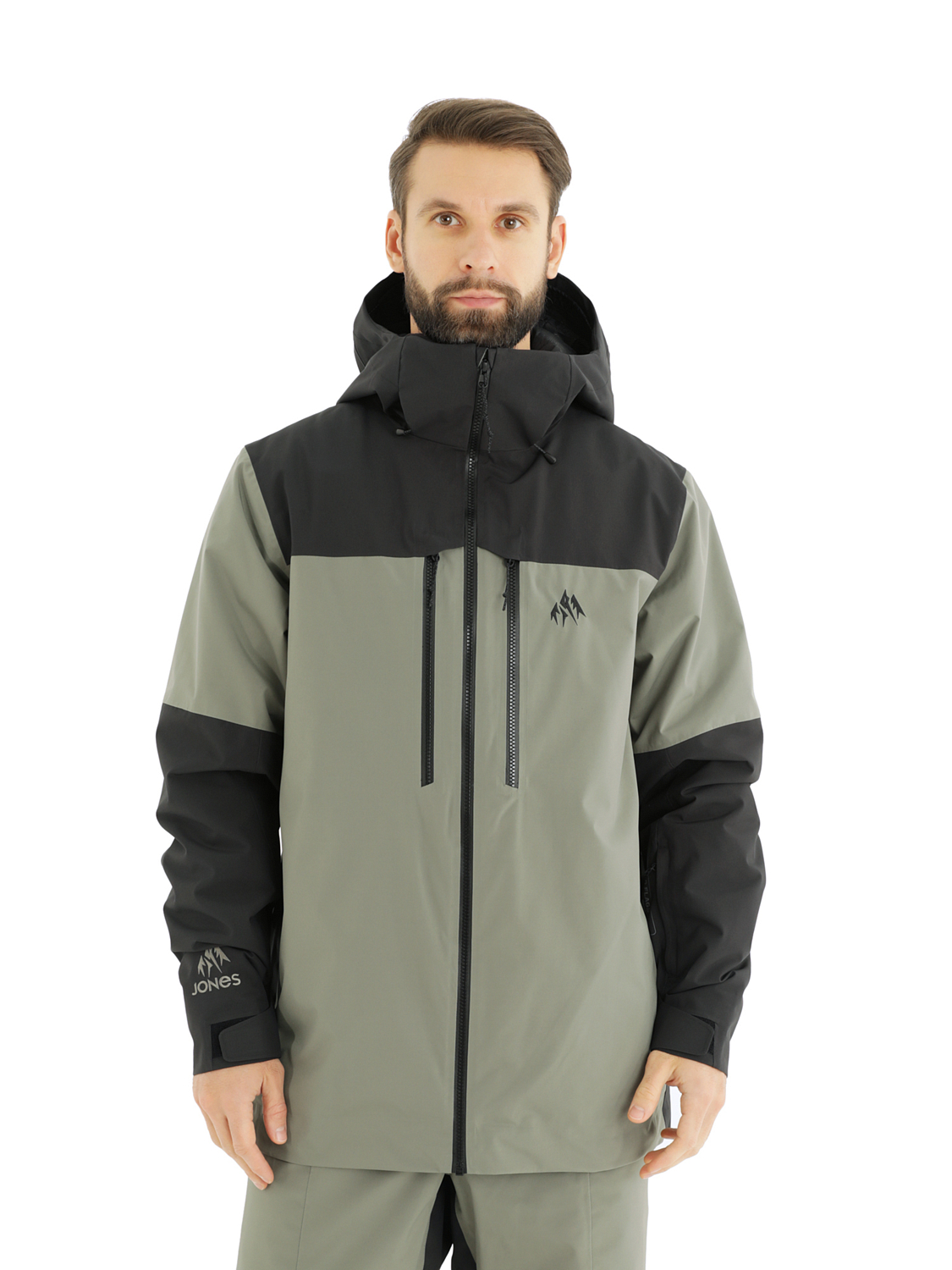 Куртка сноубордическая Jones Mountain Surf Parka Herb Green – купить по ...